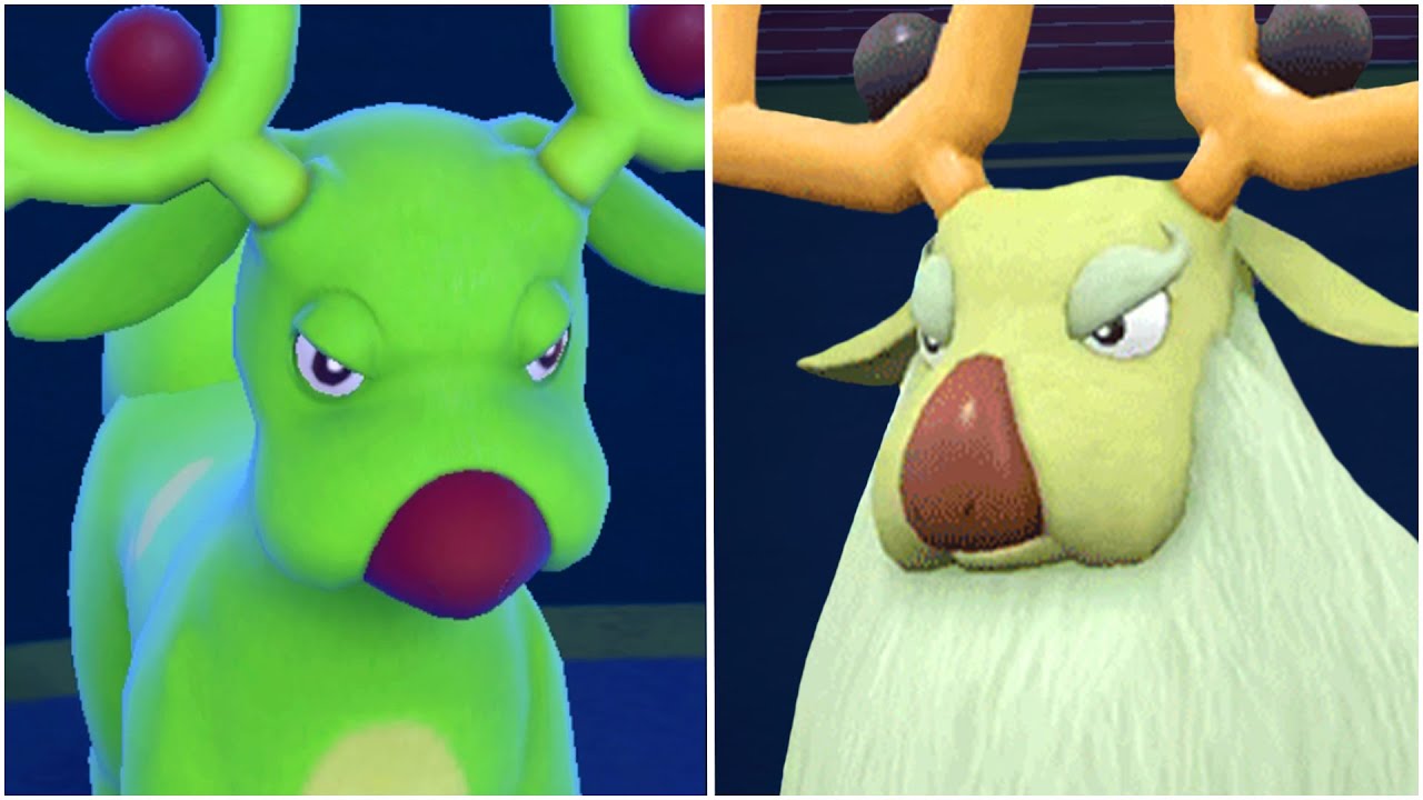 FULL STANTLER EVOLUTION TEAM! Shiny Stantler, Wyrdeer Moveset SWEEP Scarlet Violet - YouTube