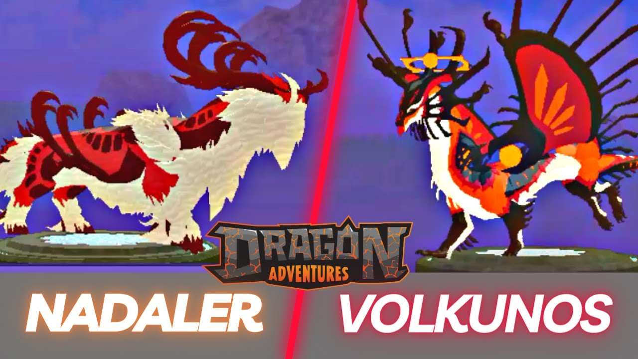 🐲 My NEW Dragons - Nadaler and Volkumos in Dragon adventures - YouTube