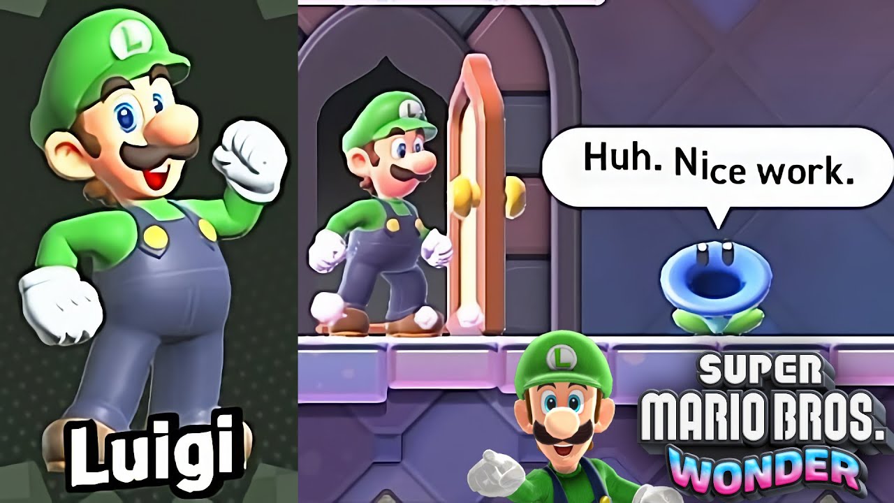 Super Mario Bros Wonder Luigi Gameplay #06 - YouTube