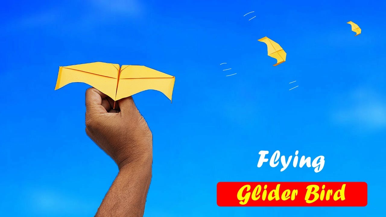 New Flying Bird Plane - How to Make a Bird Plane - YouTube