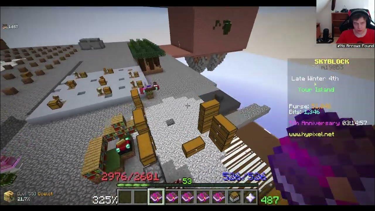 Skyblock fishing speed run - YouTube