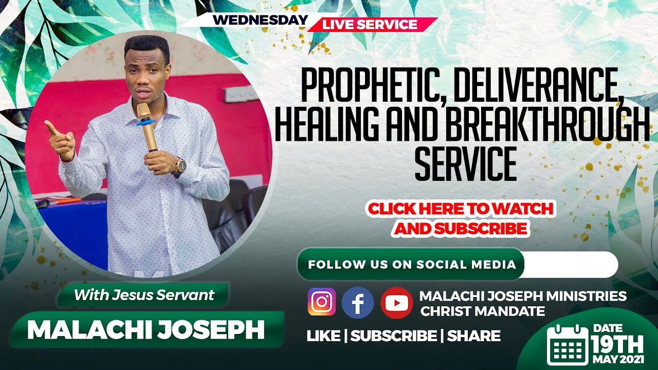 PROPHETIC, DELIVERANCE, HEALING AND BREAKTHROUGH SERVICE - YouTube
