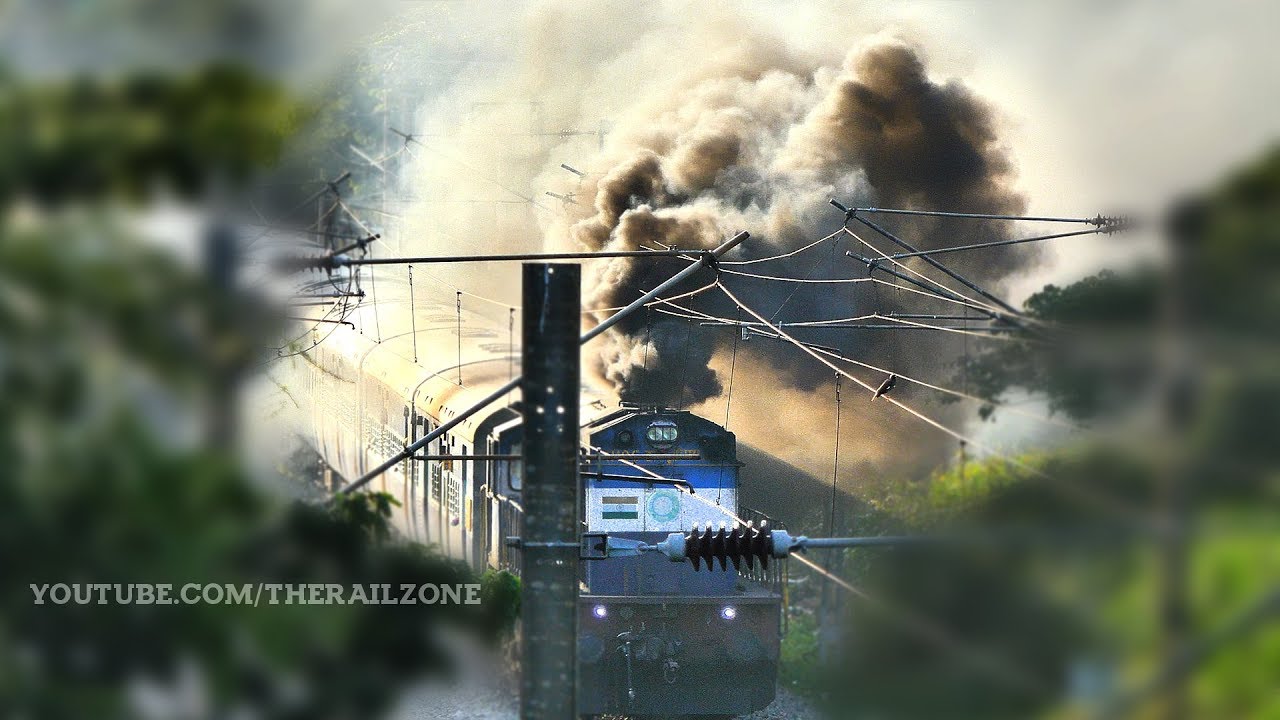 ALCo turns VIOLENT VOLCANO : Indian Railways - YouTube