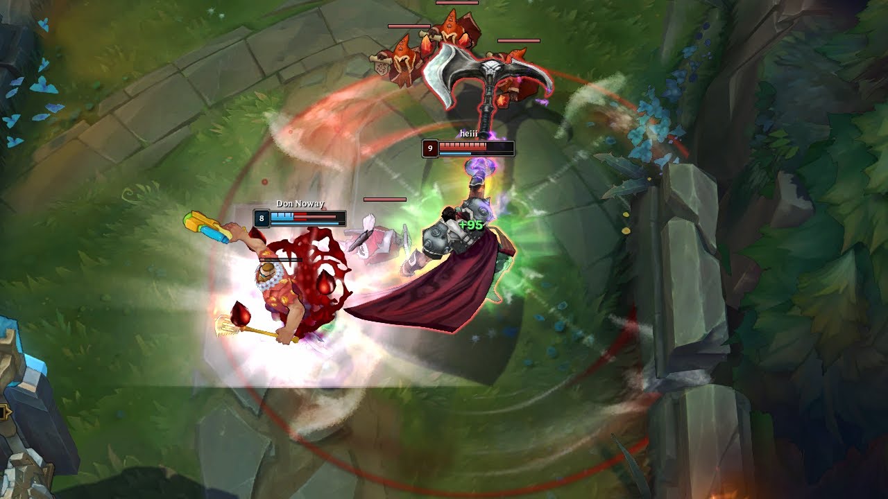 Darius fast animation cancel combo - YouTube