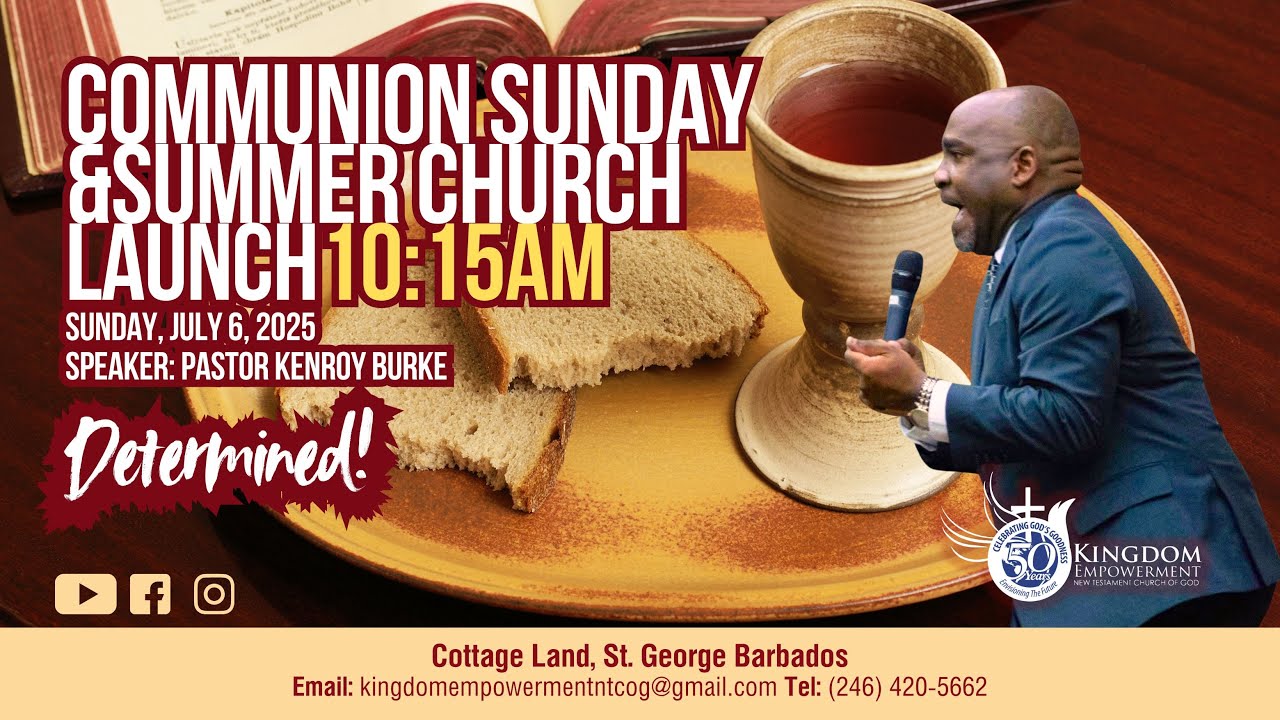 Communion Sunday (Summer Church Launch) - YouTube