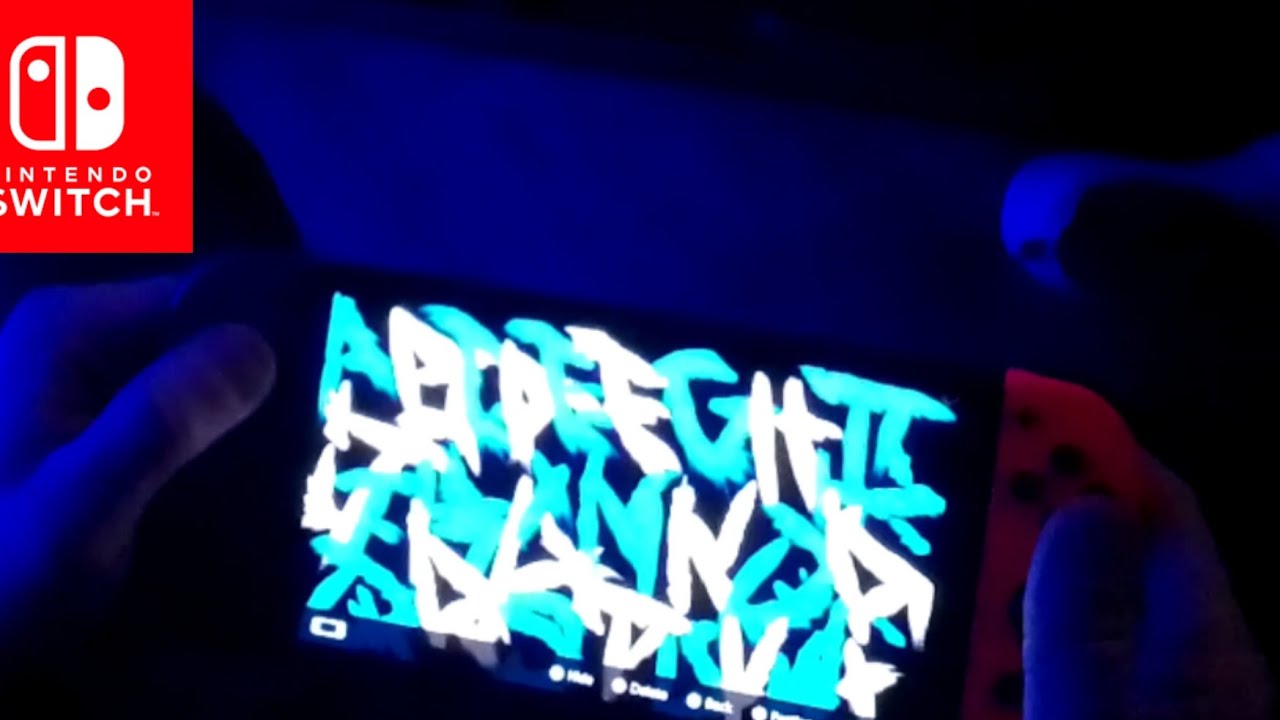 COLORING BOOK GRAFFITI NINTENDO SWITCH - YouTube