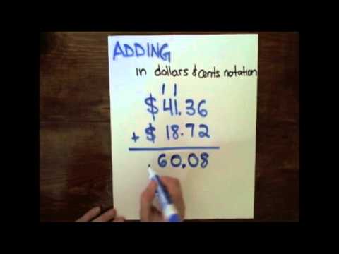 Dollar and Cents Notation - YouTube