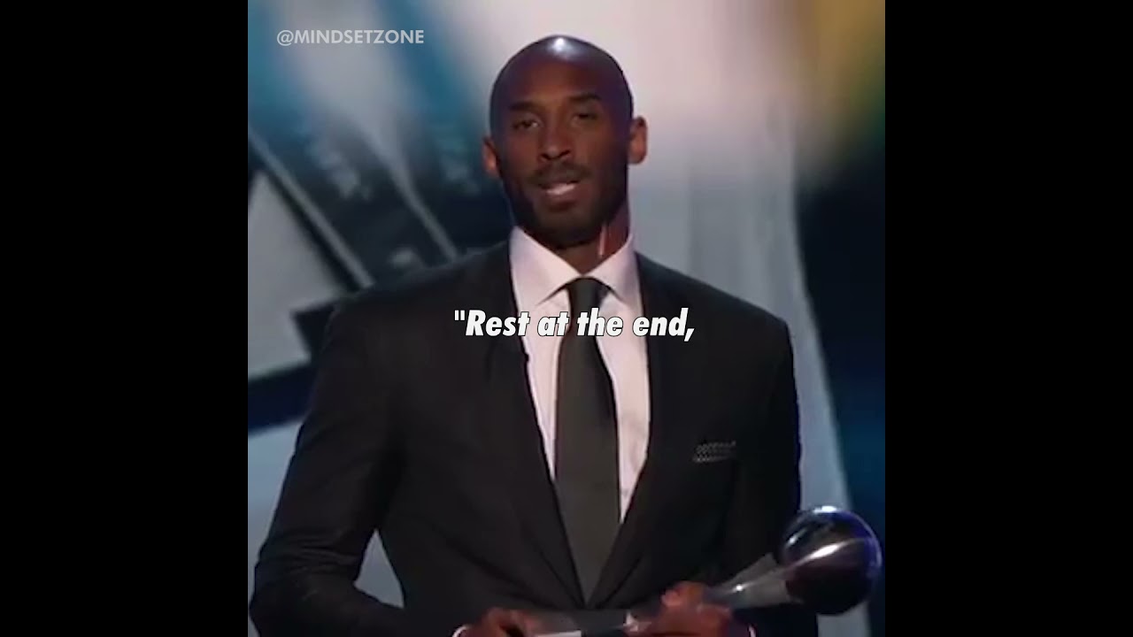 "Rest at the end, not in the middle." Kobe Bryant - YouTube
