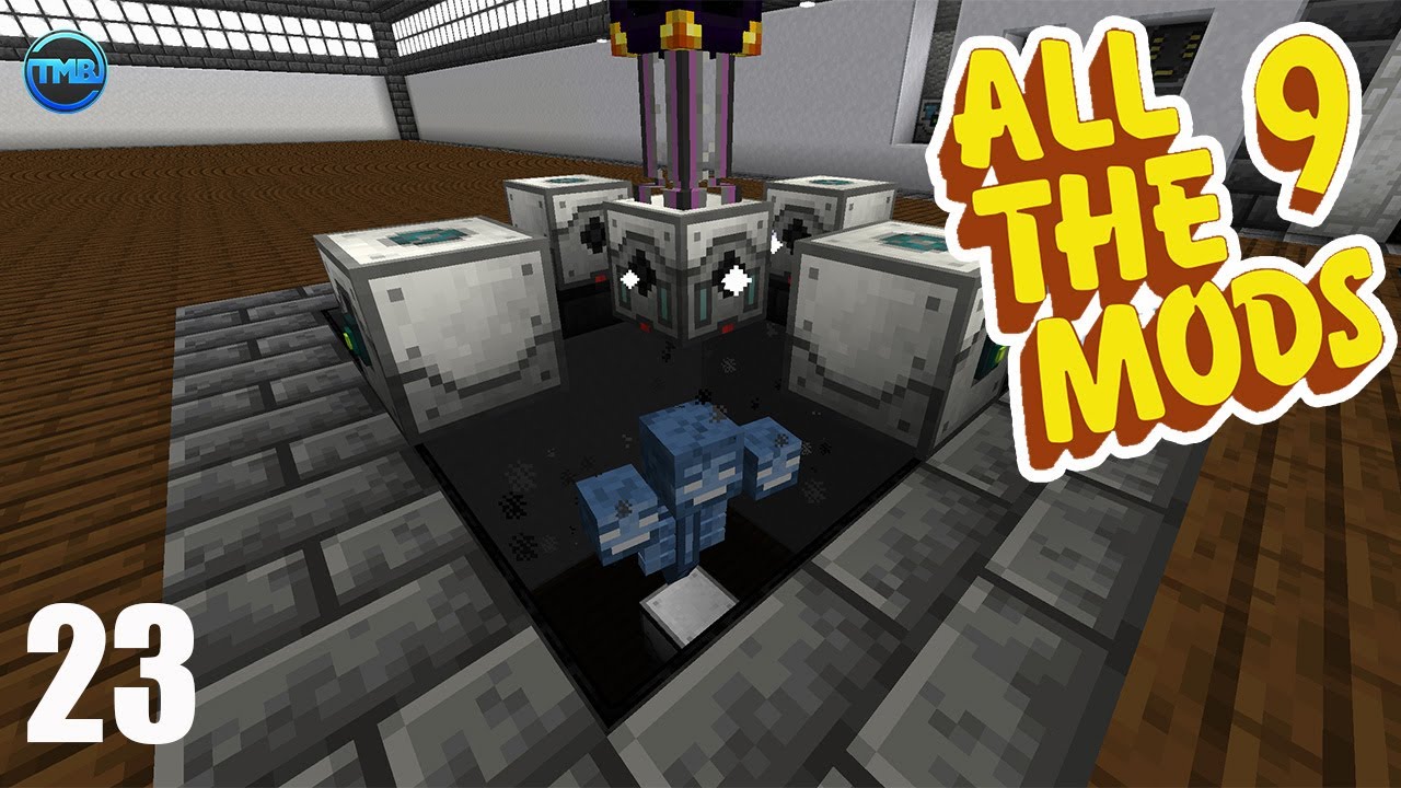 ATM 9 | EP 23 | Minecraft | Ether Gas + Botania Start - YouTube