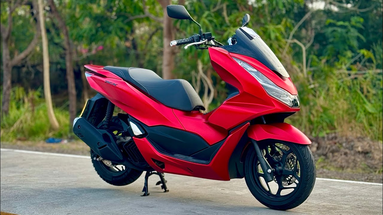 PCX160 2022 แดงแรงฤทธิ์ สภาพสวยๆ l Topkraf Superbike l - YouTube