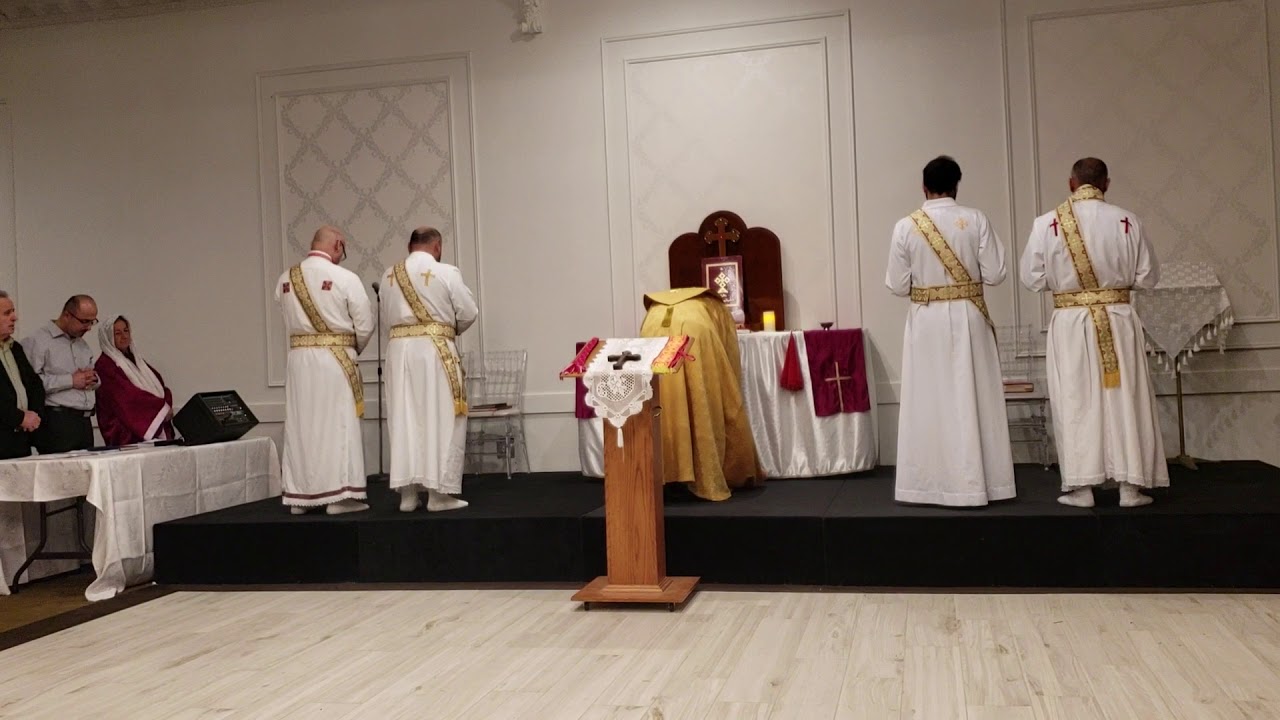 Assyrian Church Sunday Mass ♱ Mar Zaia Khoshaba ♱ May 13, 2018, Toronto ...