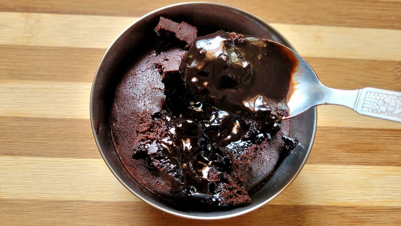 Finally i tried chocolava cake 😋 - YouTube