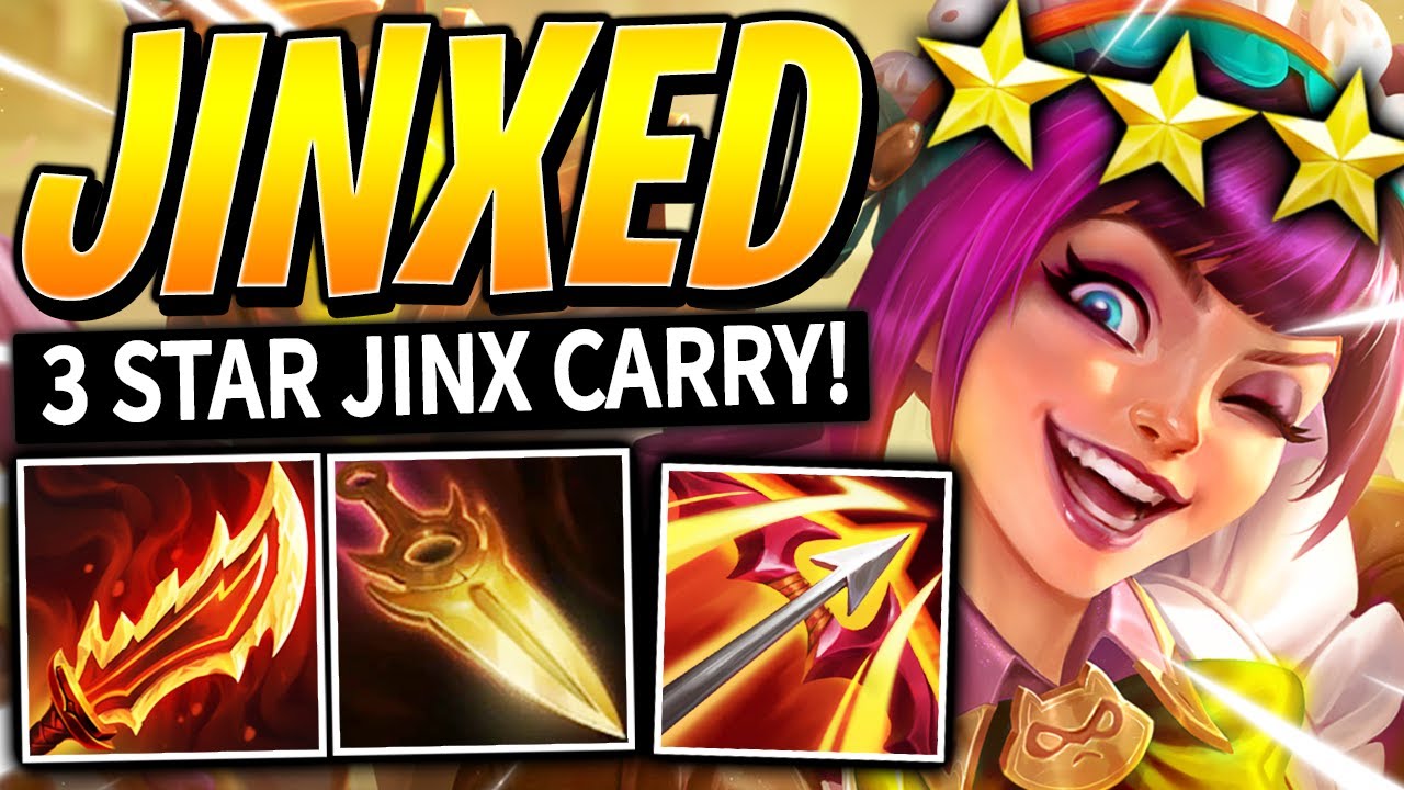 JINX 3 CARRY BUILD STRATEGY in TFT Ranked! - Best Comps | TFT Patch 14.19 | Teamfight Tactics ...