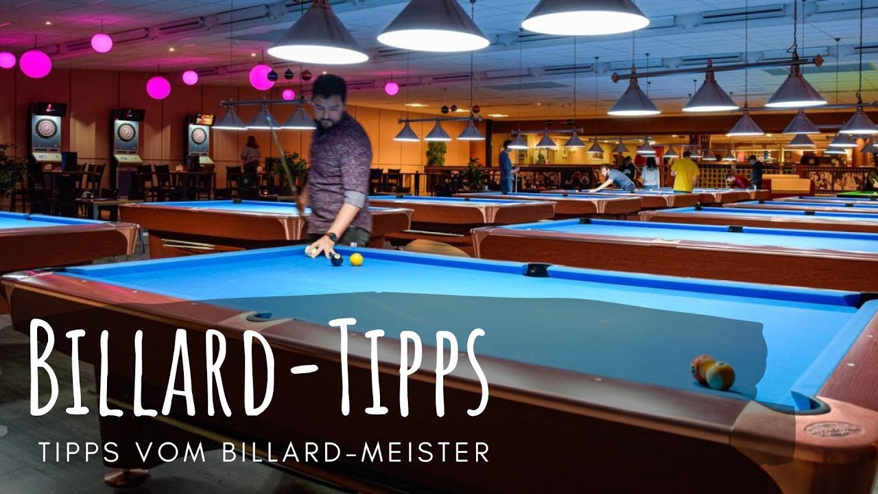 Billard - Anfänger-Tipps vom Profi - YouTube