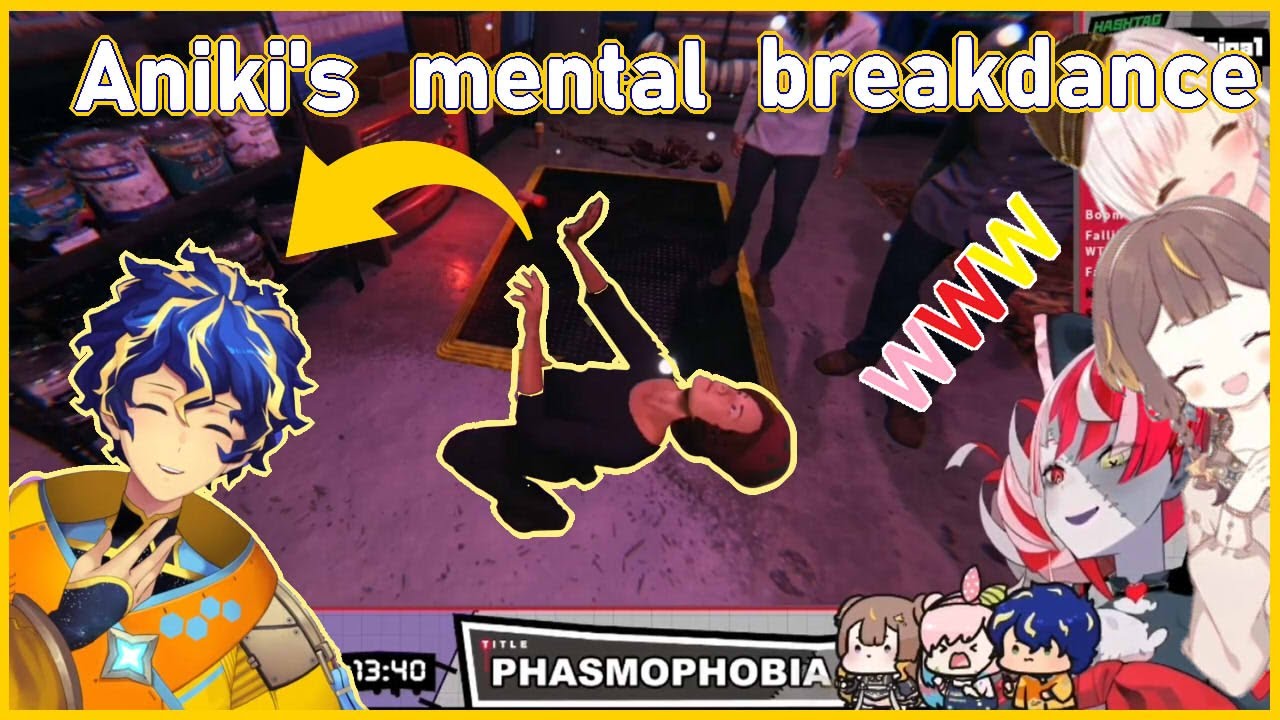 Iofi, Ollie and Anya witness Astel's mental breakdance【Holostars + Hololive ID】 - YouTube