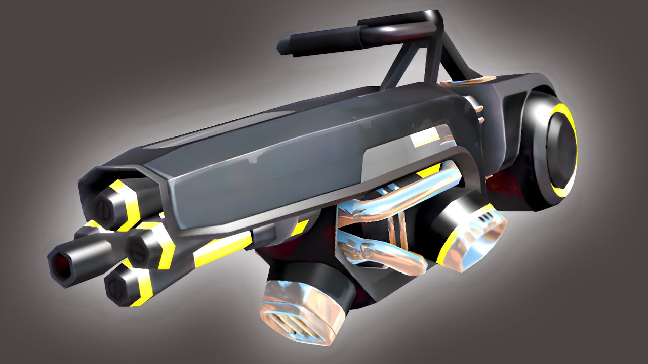 TF2 Heavy Futuristic Railgun - YouTube