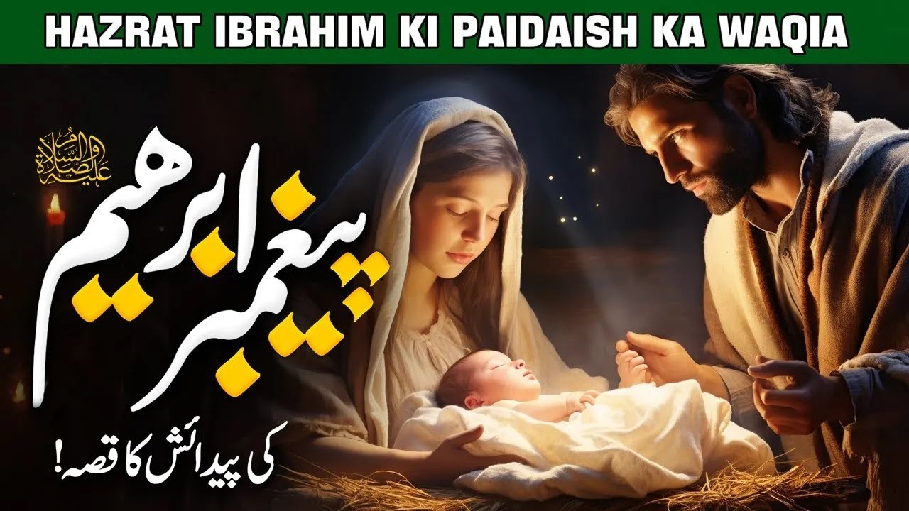 Hazrat Ibrahim Ki Paidaish | Story Of Prophet Abraham | Prophet Abraham | Noor Islamic - YouTube