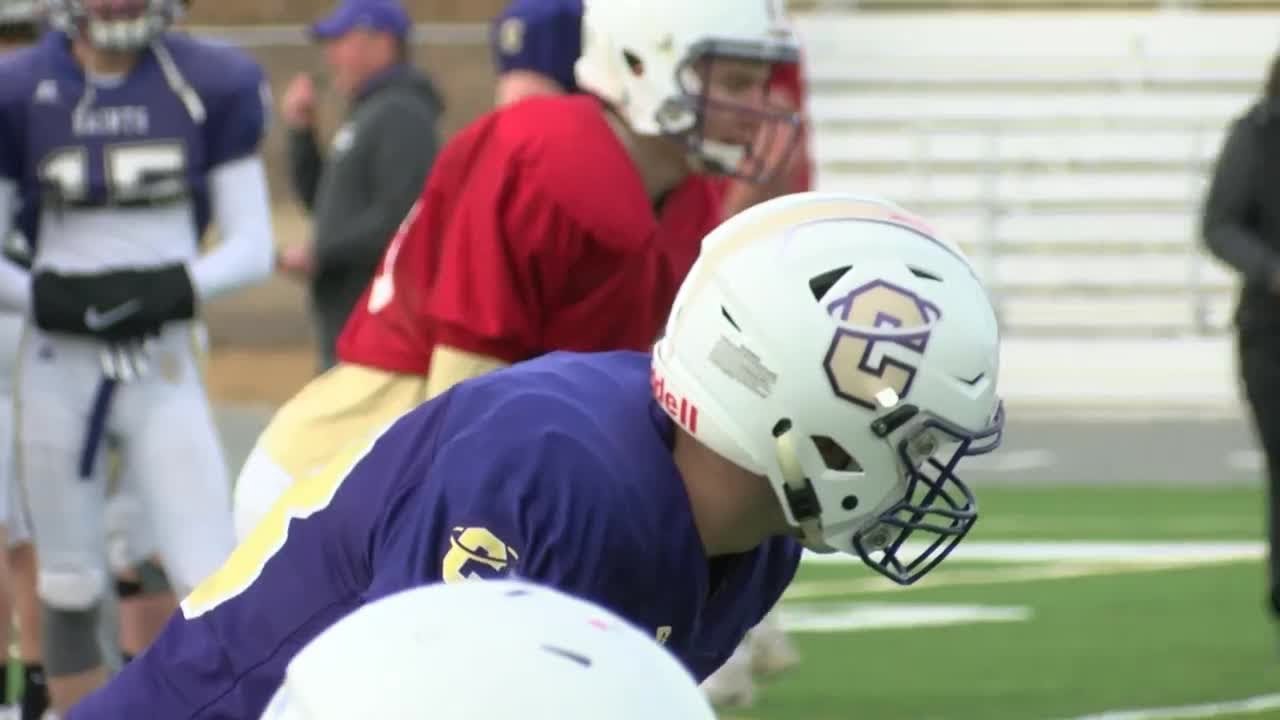 Carroll College football beyond excited to open season Saturday - YouTube