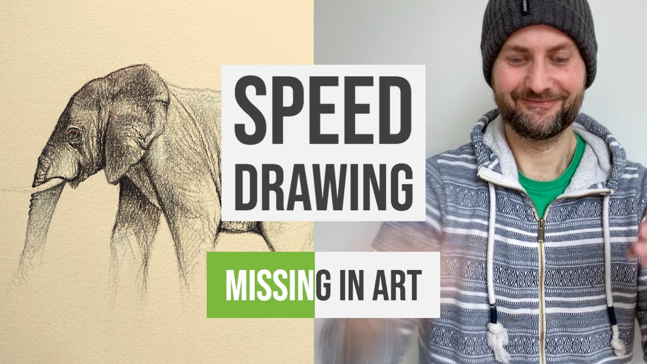 Missing In Art #5 - Speed Drawing - YouTube