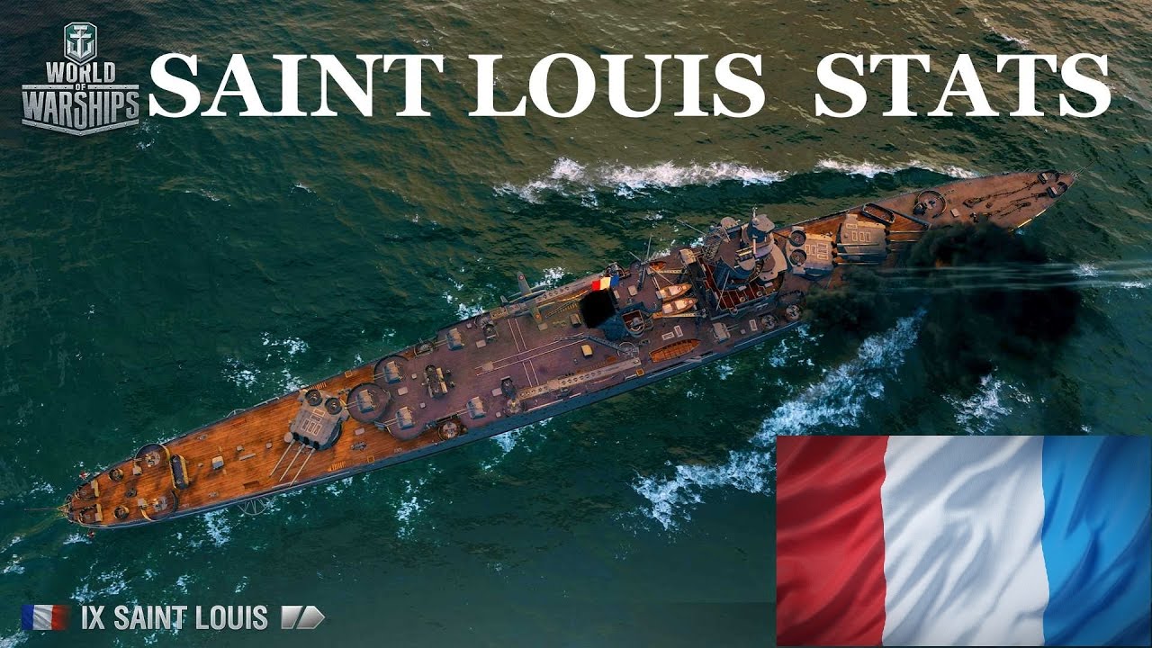 Saint Louis- NEW tier 9 Cruiser - STATS - YouTube