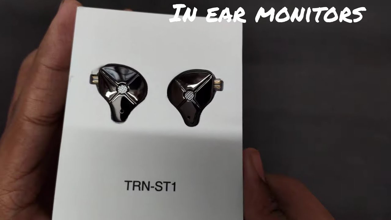 In ear monitors |TRN-ST1 IEM| - YouTube