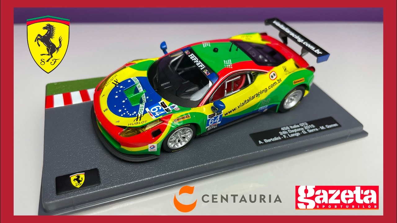 1:43 Ferrari 458 Italia GT3 (Ferrari Racing Collection No. 08 ...