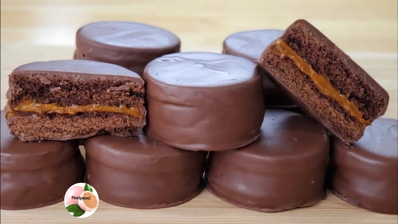 ALFAJORES de CHOCOLATE suaves deliciosos (alfajores marplatenses) - YouTube