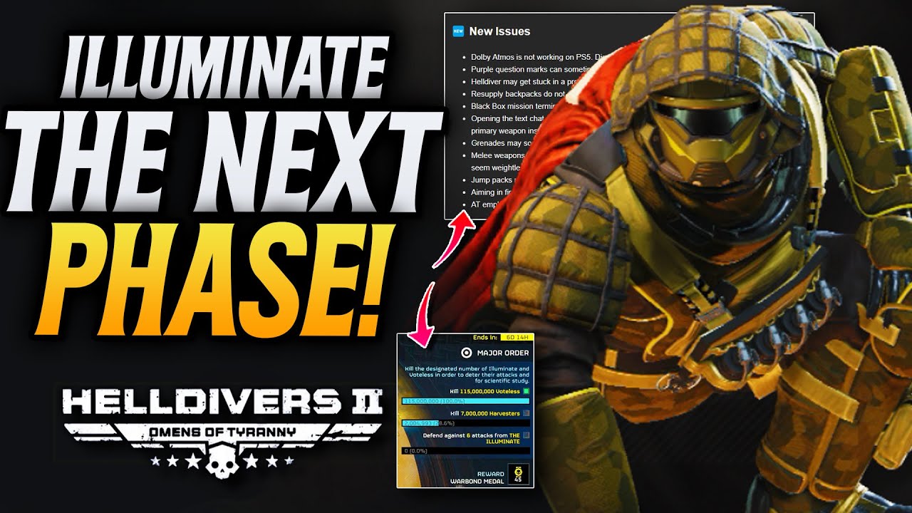 Helldivers 2 Illuminate MO Update?! What Are They Doing?! - YouTube