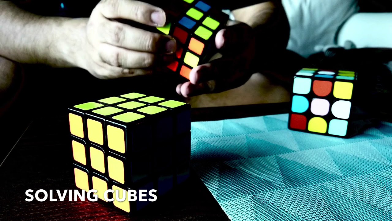 Solving cubes - YouTube