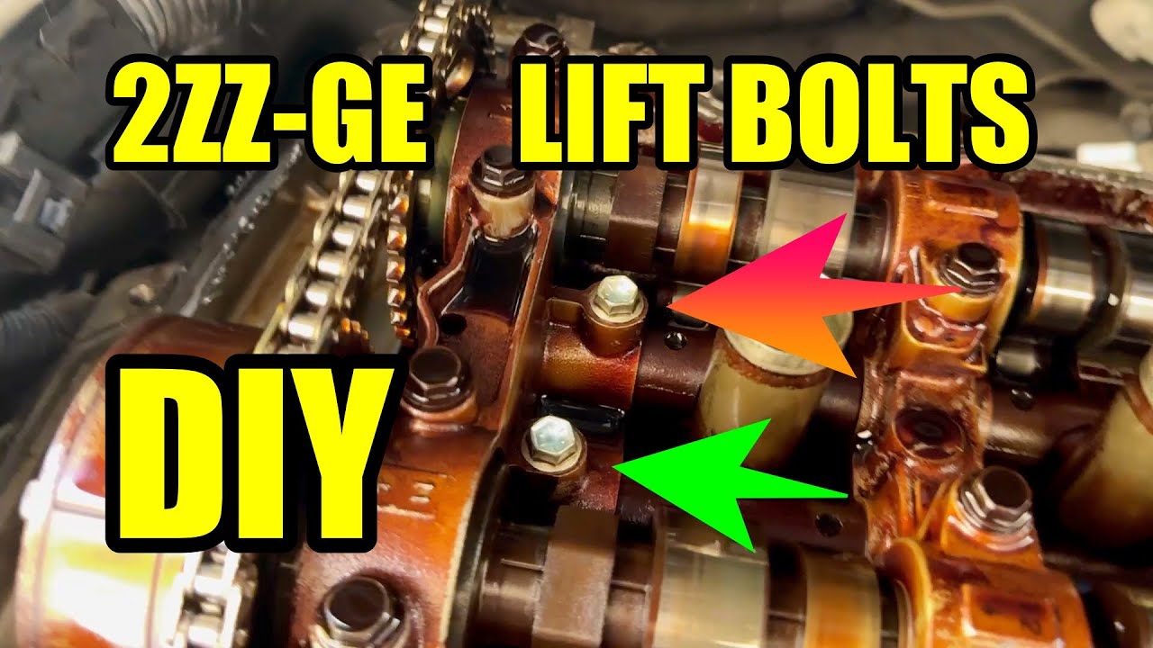 2ZZ-GE: Replacing Lift Bolts & Valve Cover Gasket! | Mr. LSX DIY - YouTube