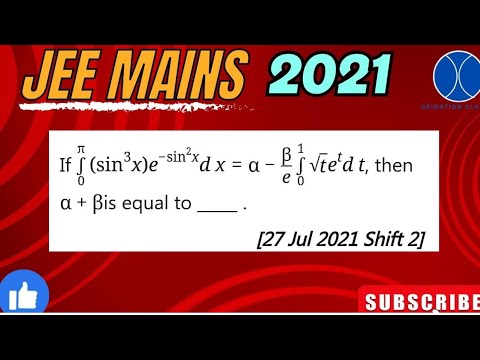 Jee mains 27 July 2021 Shift 2 paper @jee mains @jee advance @cbse @isi - YouTube