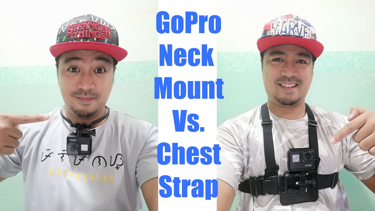 GoPro NECK Mount vs Chesty Strap - YouTube
