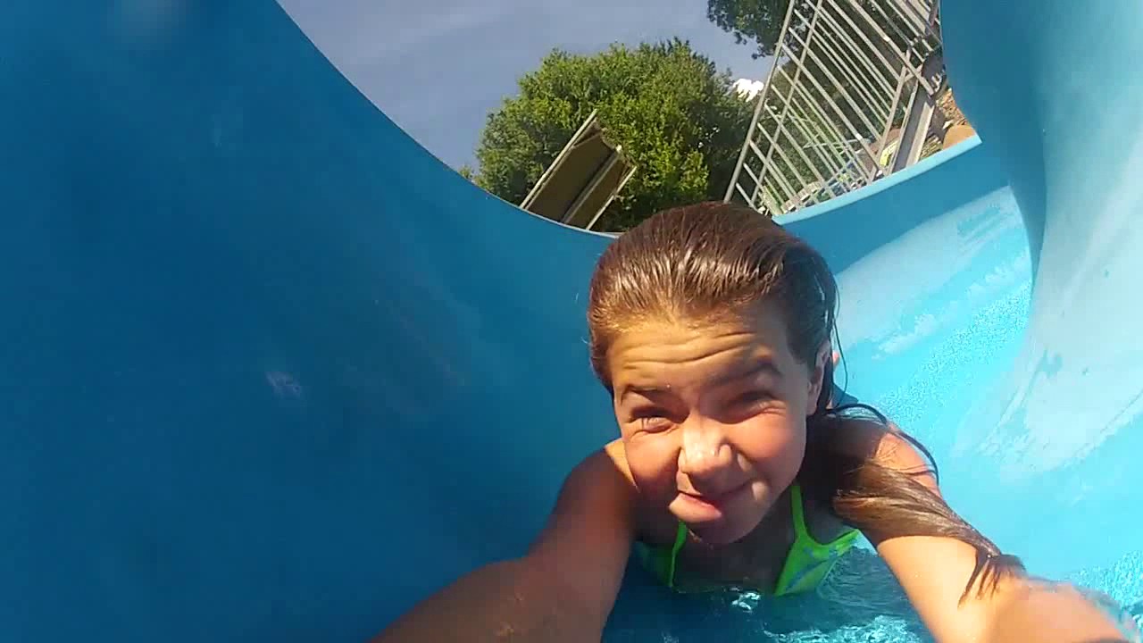 water slide compilation springvalley beach - YouTube