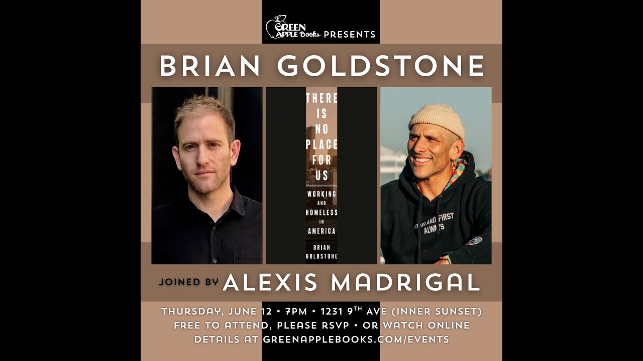 Brian Goldstone: There Is No Place for Us with Alexis Madrigal - YouTube