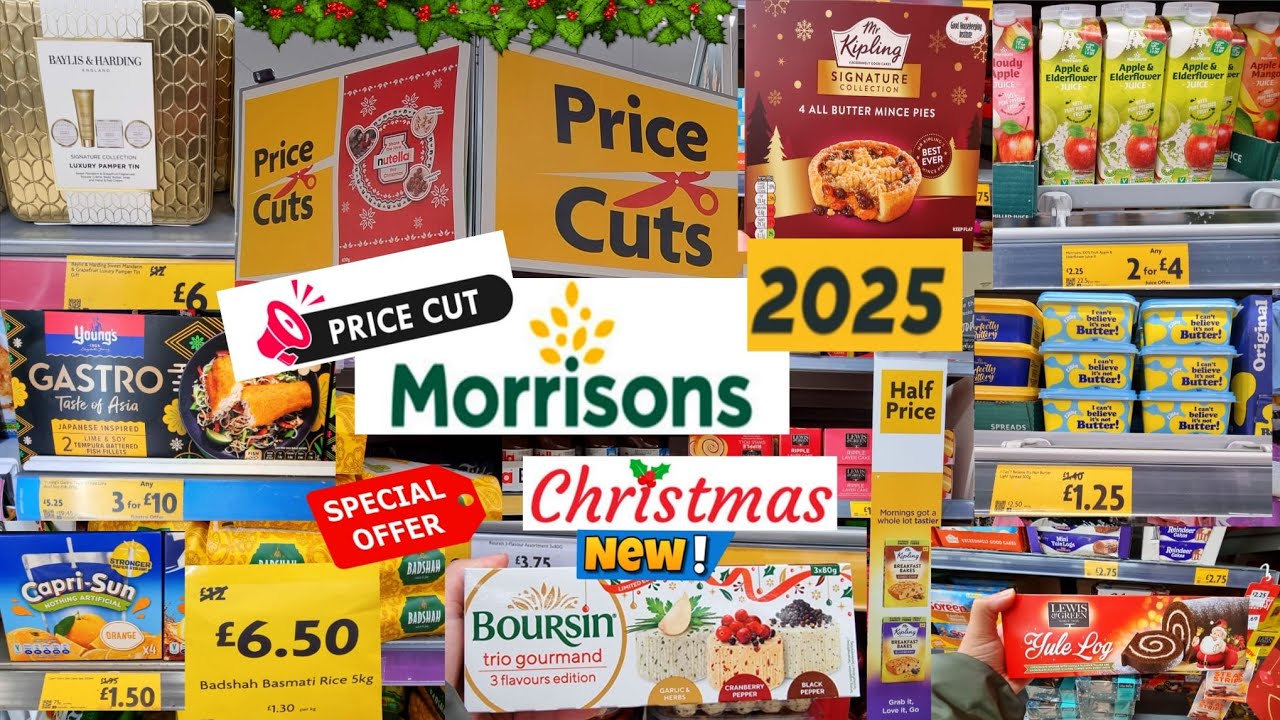 Morrisons Price Reduced 2025 | Uk Supermarket Walking Tour | New in ...
