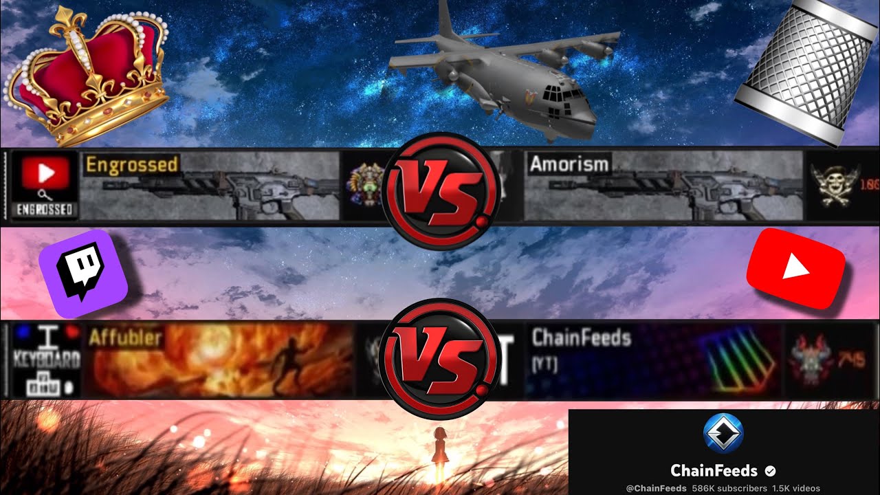 (Twitch: oEngrossed) Bo4 1v1 Against ChainFeeds And Dropping 80+ KILLS On Amorism Head INTENSE ...