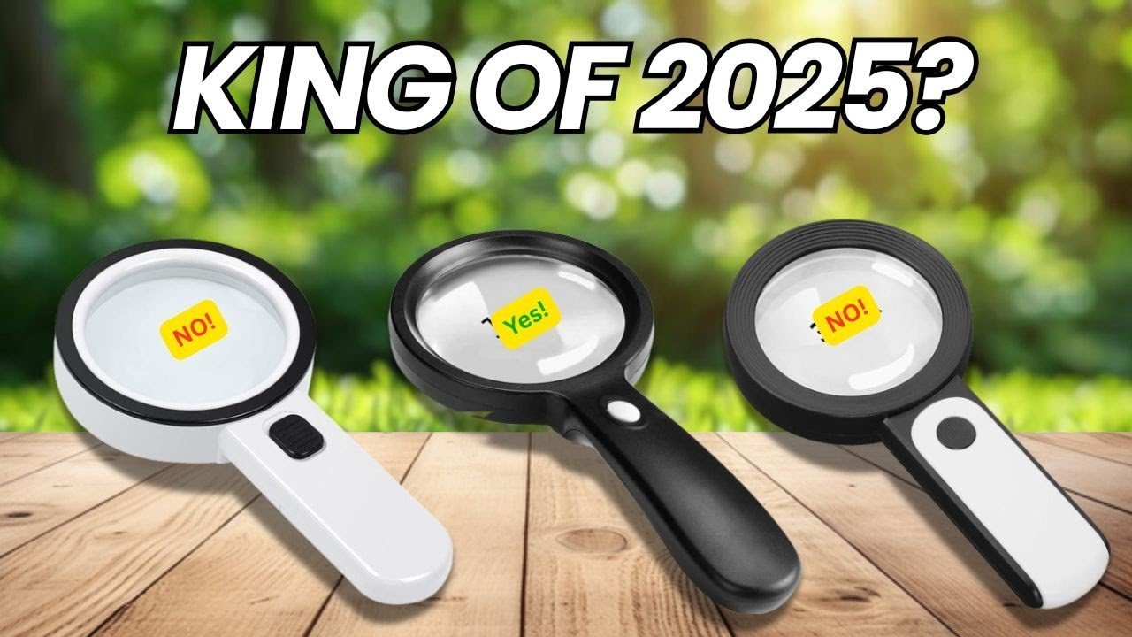 5 Best Magnifying Glasses With Light in 2025 - YouTube