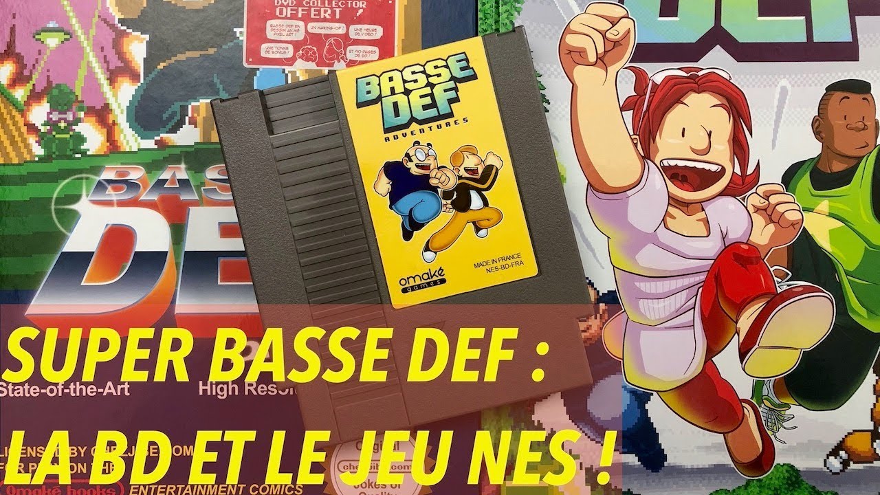 #286 - Super Basse Def : la BD et le jeu NES - YouTube