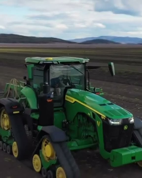 John Deere 9520RX, crawler tractor - YouTube