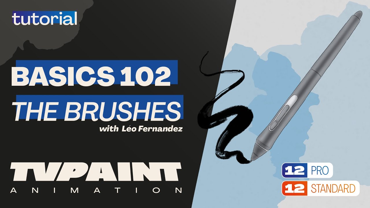TVPAINT ANIMATION 12 - BASICS 102 - THE BRUSHES - YouTube
