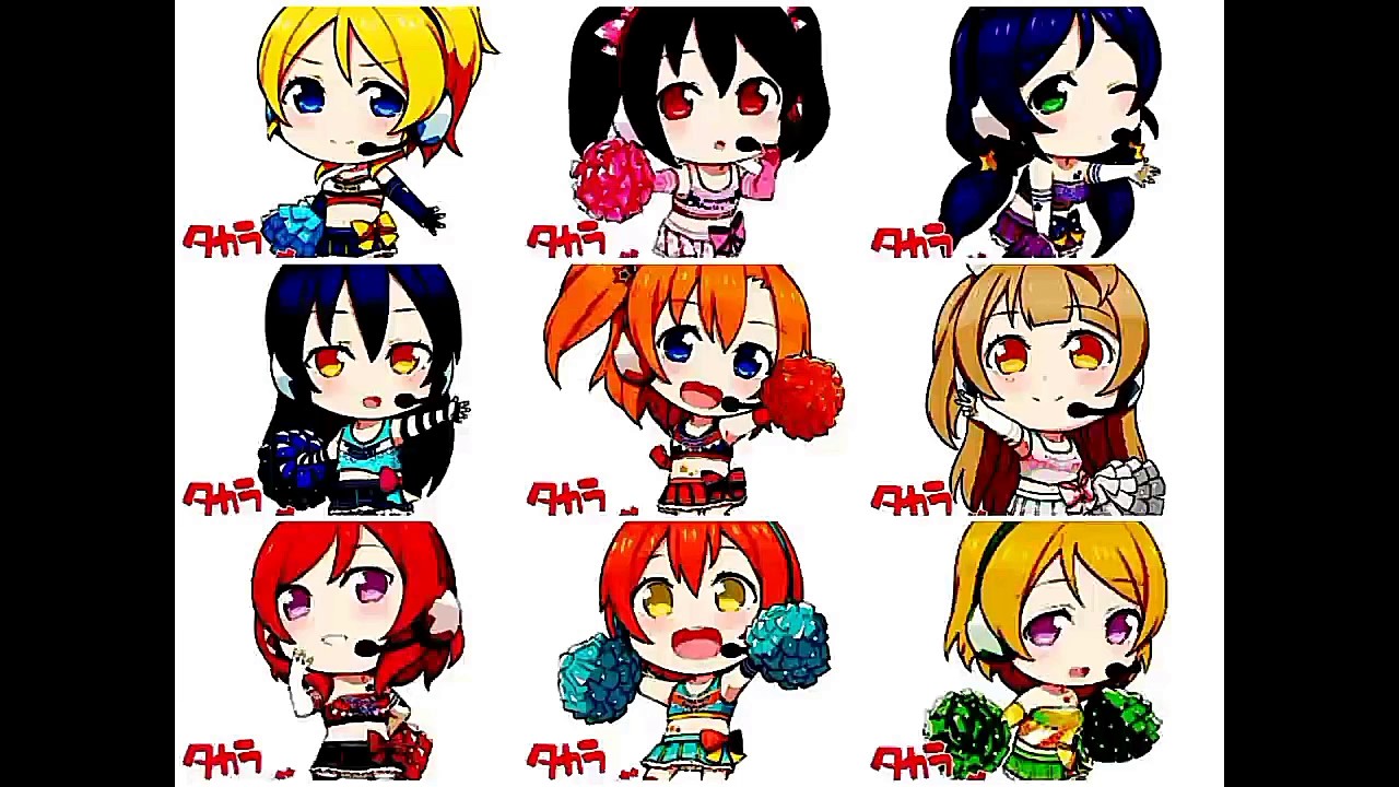 Love Live - Paradise Live - Color Coded - YouTube