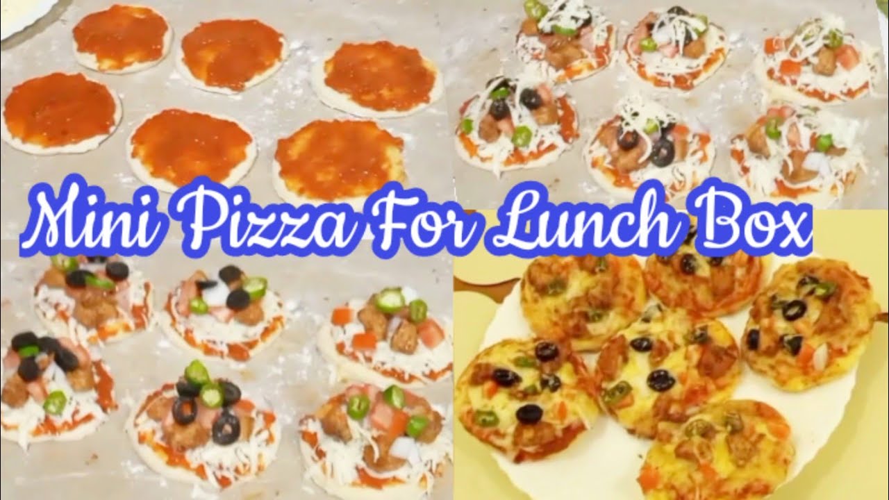 Mini Pizza Recipe | Lunch Box Idea For Kids | All About Cooking - YouTube