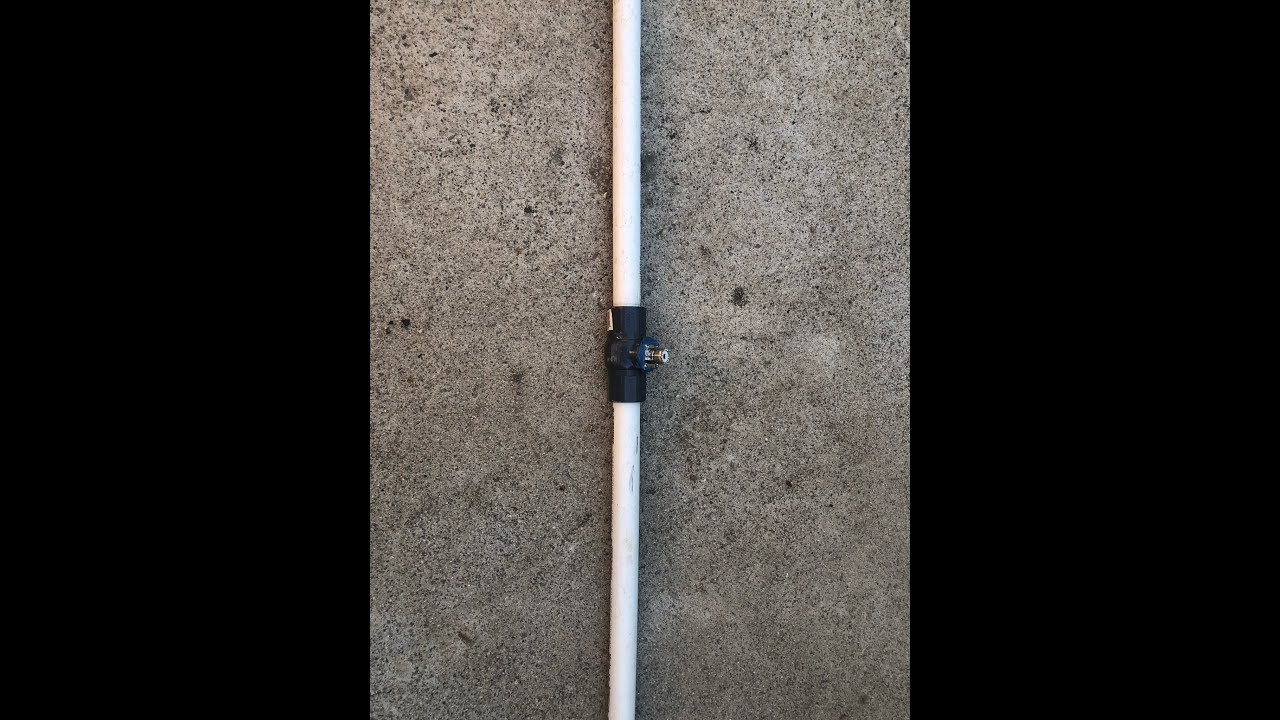 Homemade Pvc Cb Dipole Antenna Youtube