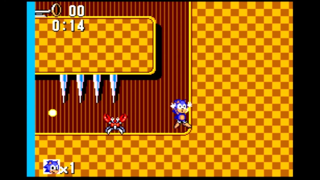 Sonic the Hedgehog (Master System) Continue and Game Over - YouTube