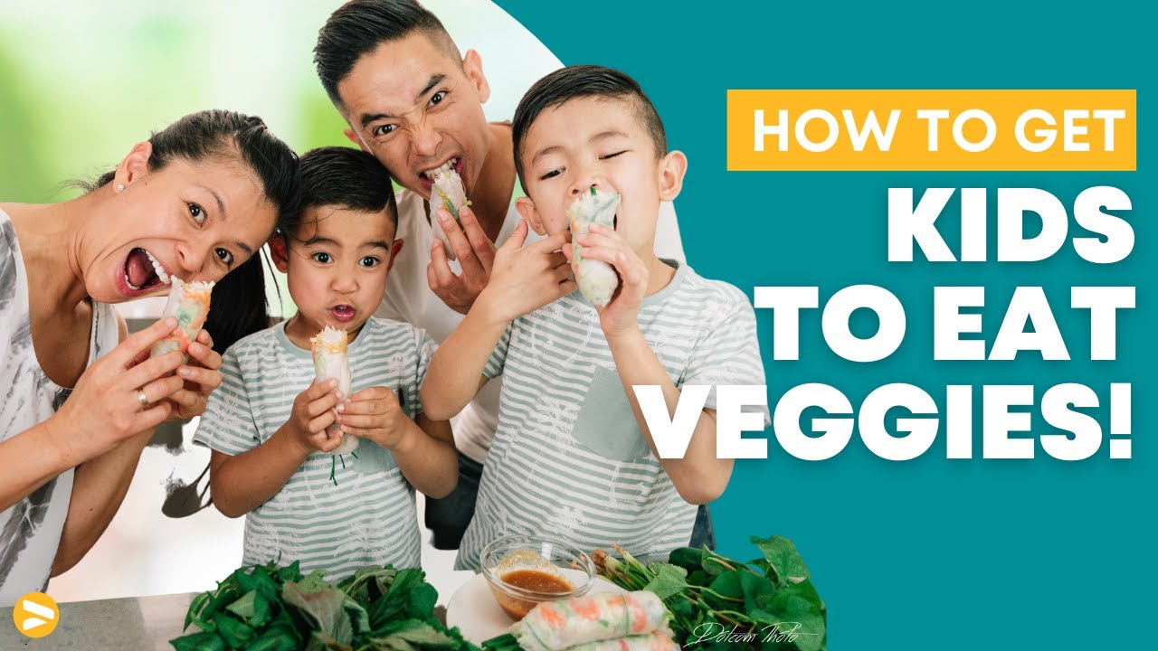 How To Get Your Kids To Eat Vegetables! | Nutritionist Tips - YouTube
