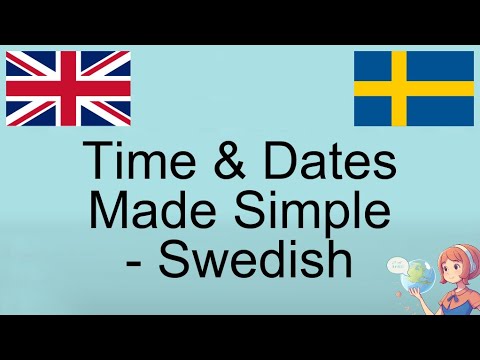 Master Swedish Time Vocabulary: Months, Weekdays & Key Phrases ...