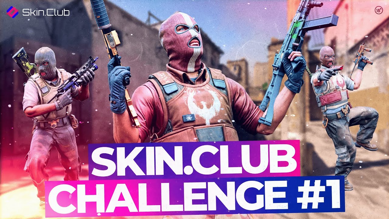 Skin.Club Challenge №1 #skinclub - YouTube