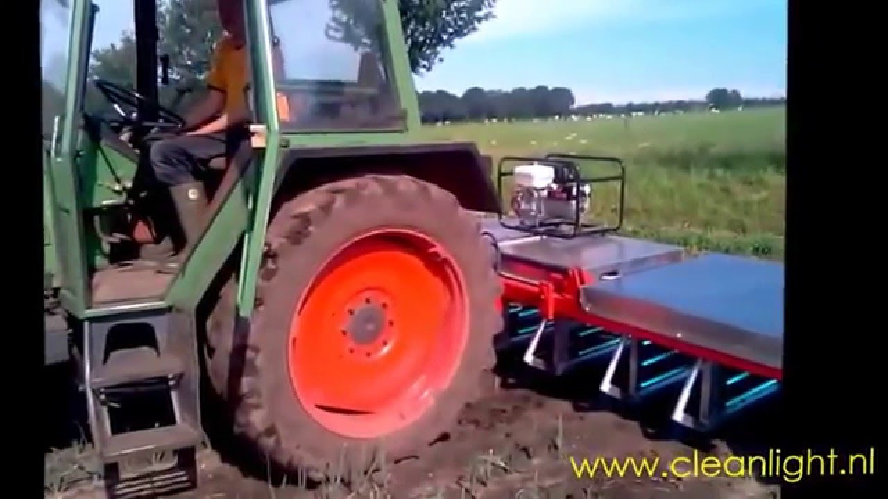CleanLight - UV Crop Protection - Tractor Installation Leak - YouTube
