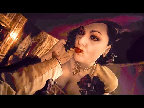 Resident Evil 8 Village - Lady Dimitrescu Sucks Ethan's Blood FULL Scene