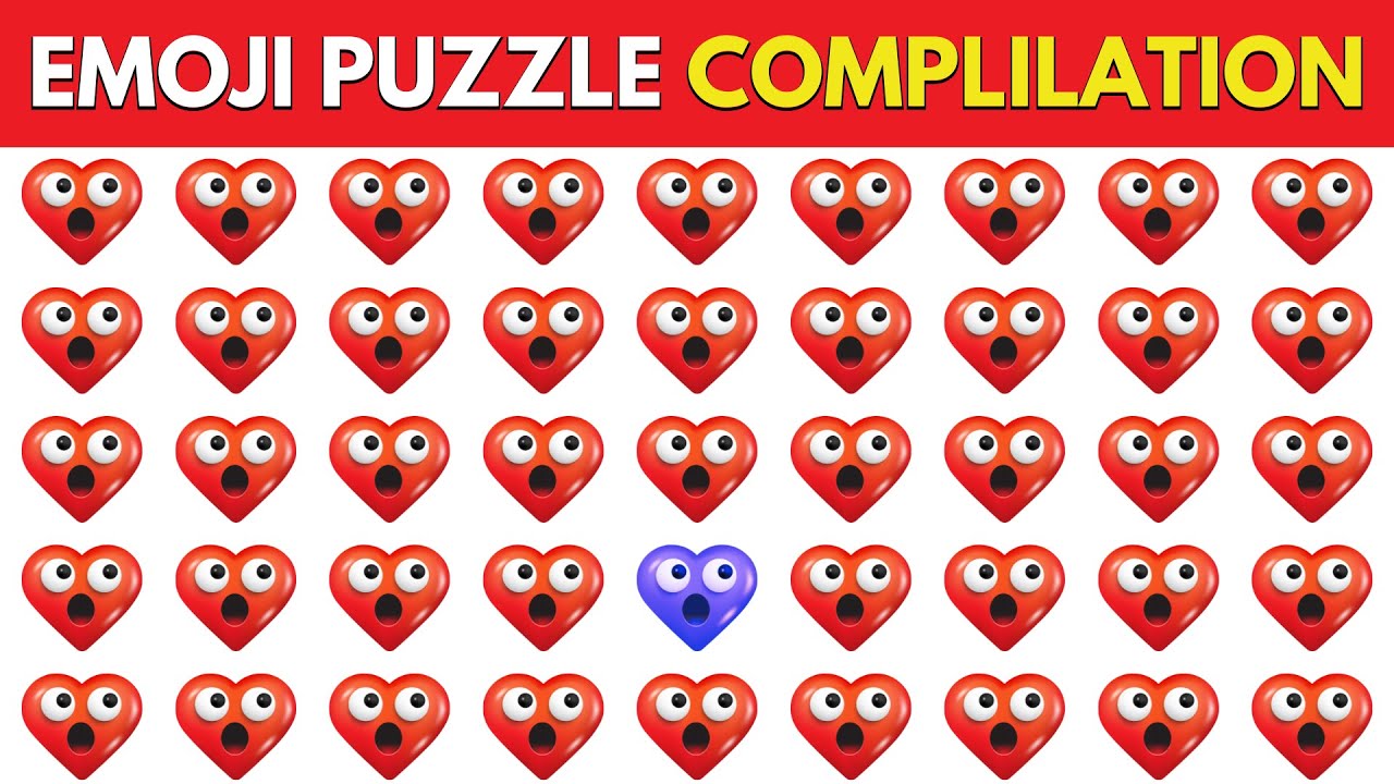 Find The Odd Emoji Out In These Ultimate 20 Challenging Emoji Puzzles ...